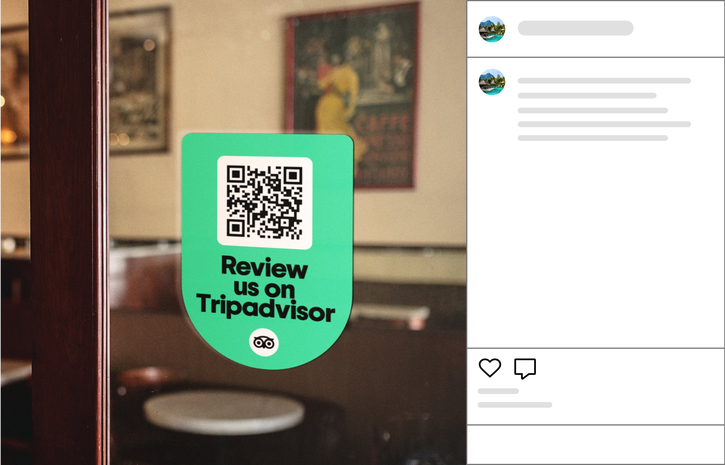 Boost your business reputation with free Tripadvisor stickers