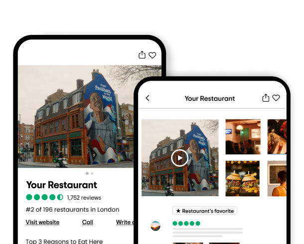 Premium Restaurant Listings | Tripadvisor for Business